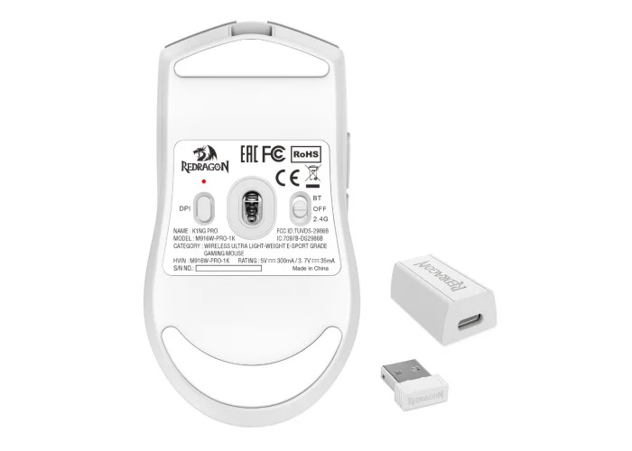 Redragon M916 PRO 1K Wireless Gaming Mouse | 8000 DPI | Multi-Mode ...