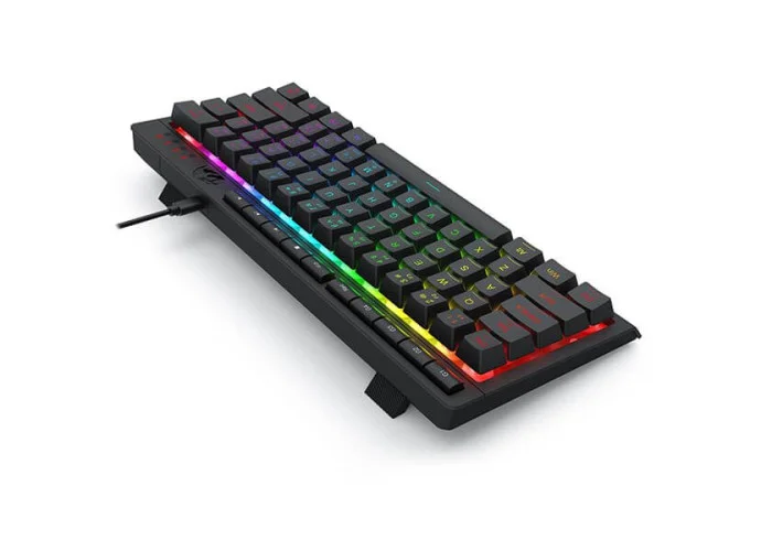 Redragon K522 SHIVA 61 60% RGB Membrane Gaming Keyboard | Wired USB-C ...