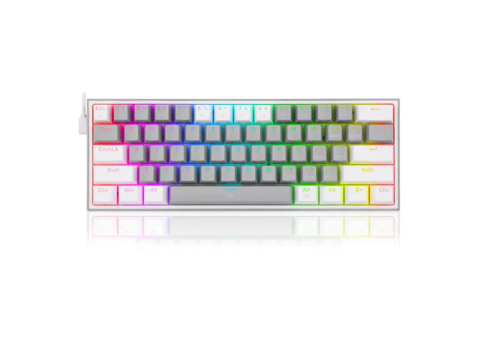 Redragon K617 FIZZ 60% RGB Wired Mechanical Gaming Keyboard – Red ...