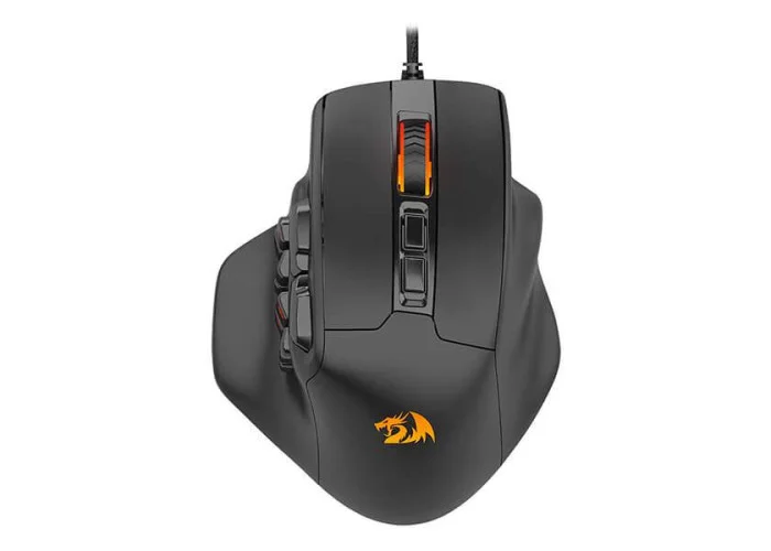Redragon M811 Aatrox MMO Gaming Mouse | 15 Programmable Buttons | RGB Wired