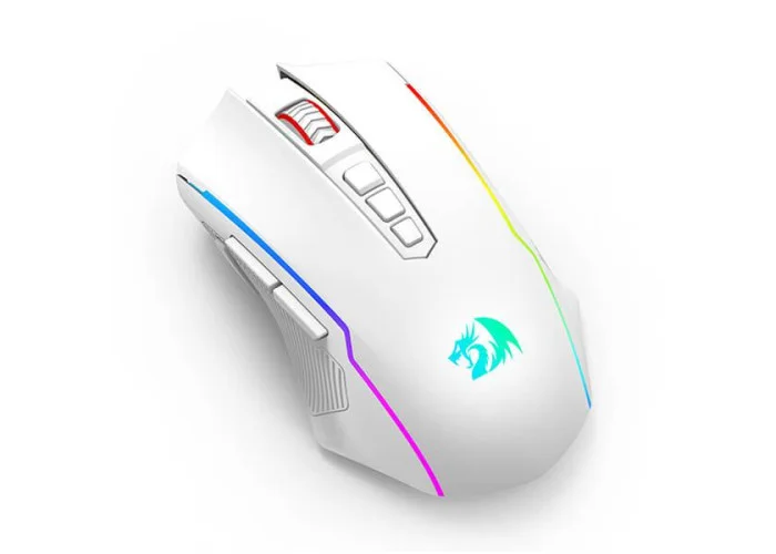 Redragon M914 Wired/2.4G/BT Tri-Mode Gaming Mouse | 9 Programmable Buttons | RGB | 10000 DPI
