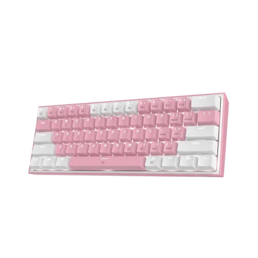 Redragon K617 FIZZ Pink-White gaming Keyboard Price In BD