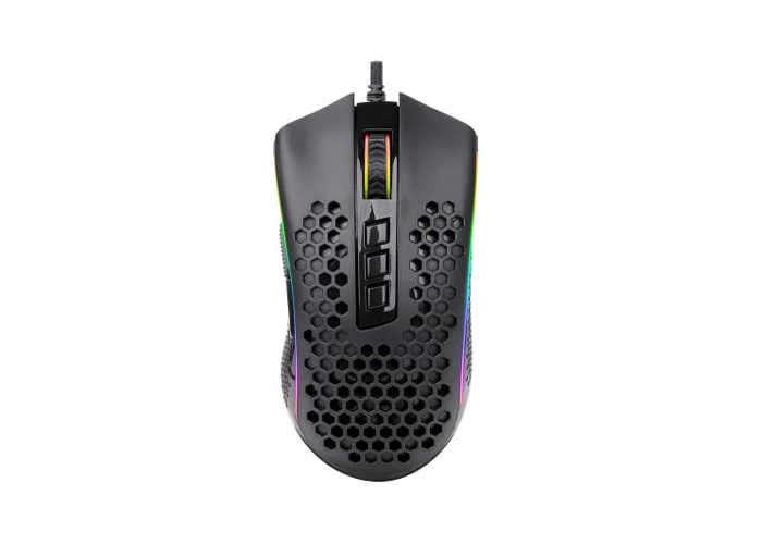 Redragon M808 Storm Lightweight RGB Gaming Mouse – 85g Honeycomb Shell ...