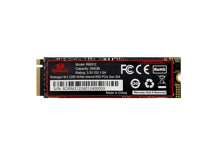Redragon RM312 256GB PCIe Gen 3.0 M.2 Nvme SSD Price in BD